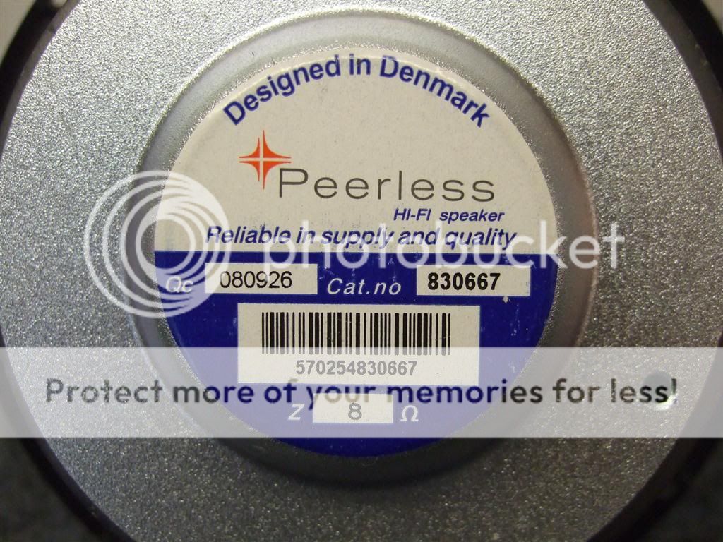 For sale: Peerless SLS 830667 8 inch Mid Bass driver | diyAudio